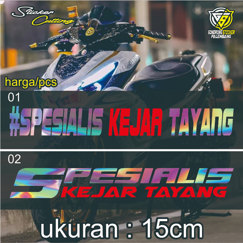 Jual Sticker Cutting SPESIAL KEJAR TAYANG - Stiker Kejar Tayang ...