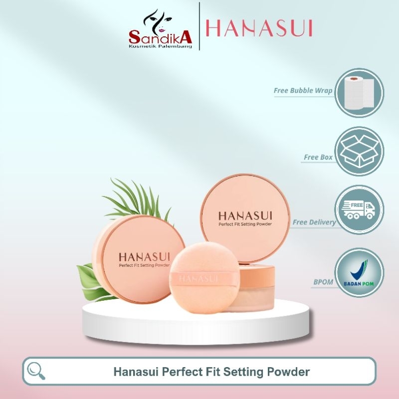 Jual Hanasui Perfect Fit Setting Powder | Shopee Indonesia