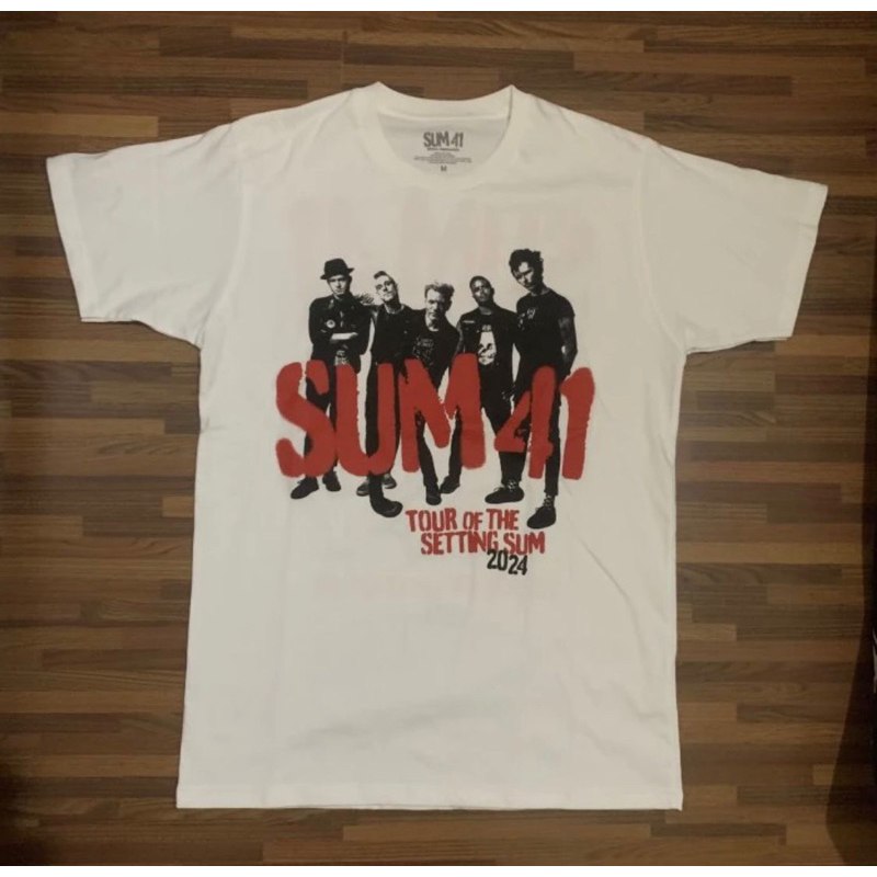 Jual tshirt official merchandise sum 41 asia tour 2024 | Shopee Indonesia
