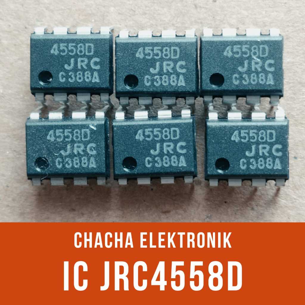 Jual IC JRC4558 JRC4558D JRC 4558 IC OP-AMP | Shopee Indonesia