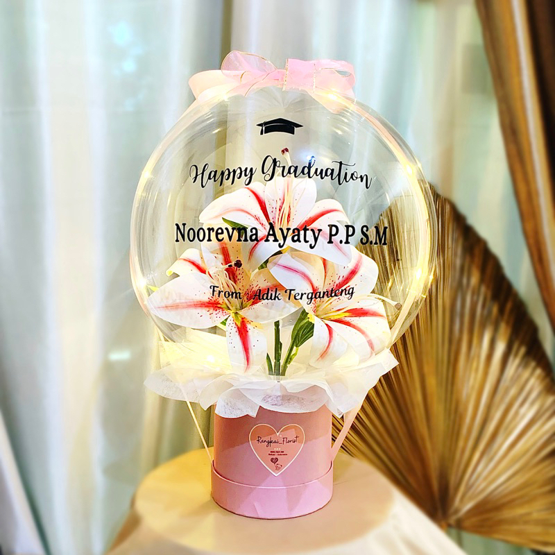 Jual BALON BUNGA (LILY EDITION) | HADIAH WISUDA | ULANG TAHUN ...