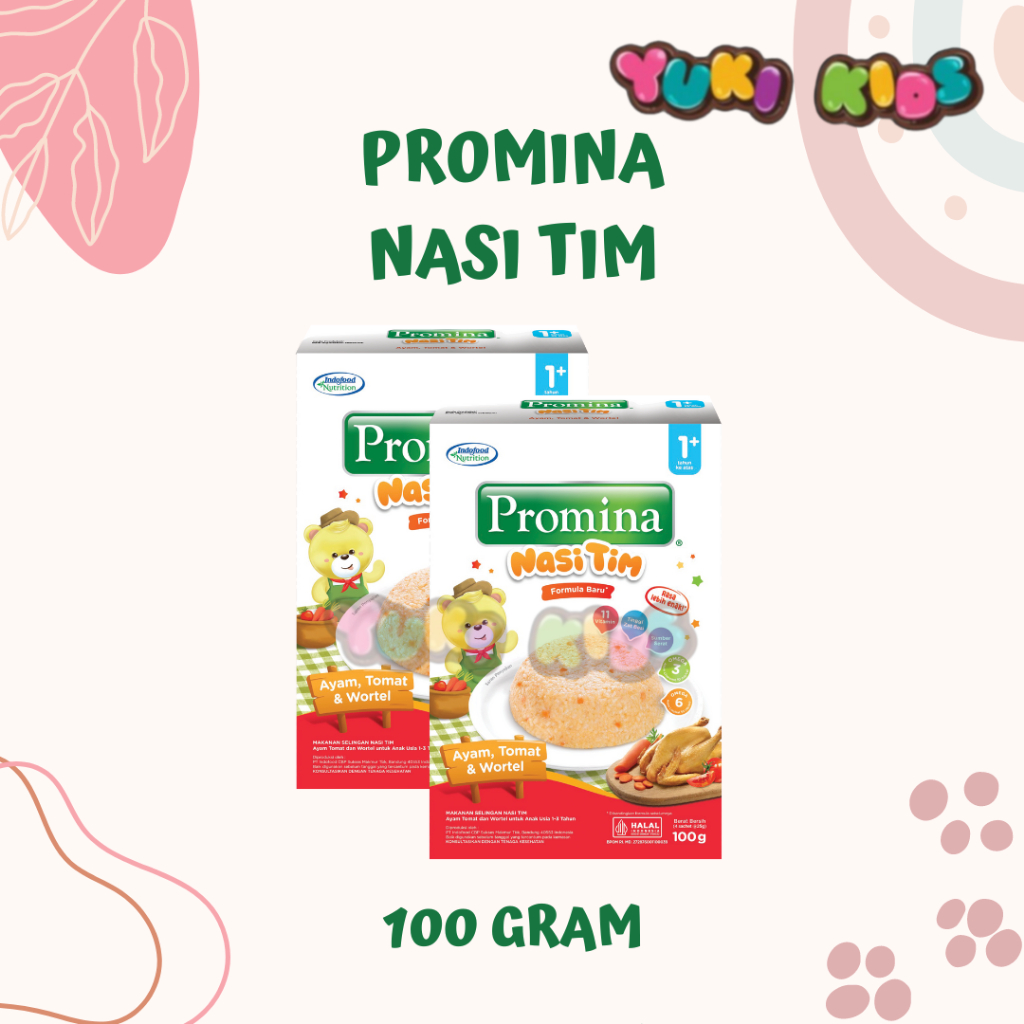 Jual Promina Nasi Tim Ayam, Tomat & Wortel 100gr (1 Tahun Ke Atas ...