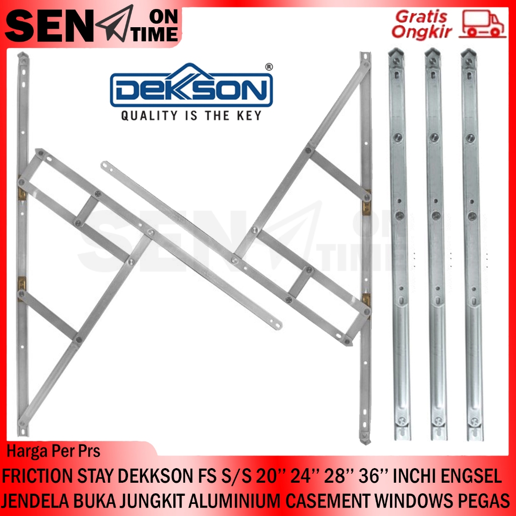 Jual Friction Stay Dekkson Fs S/S 20’’ 24’’ 28’’ 36’’ Inchi Engsel ...