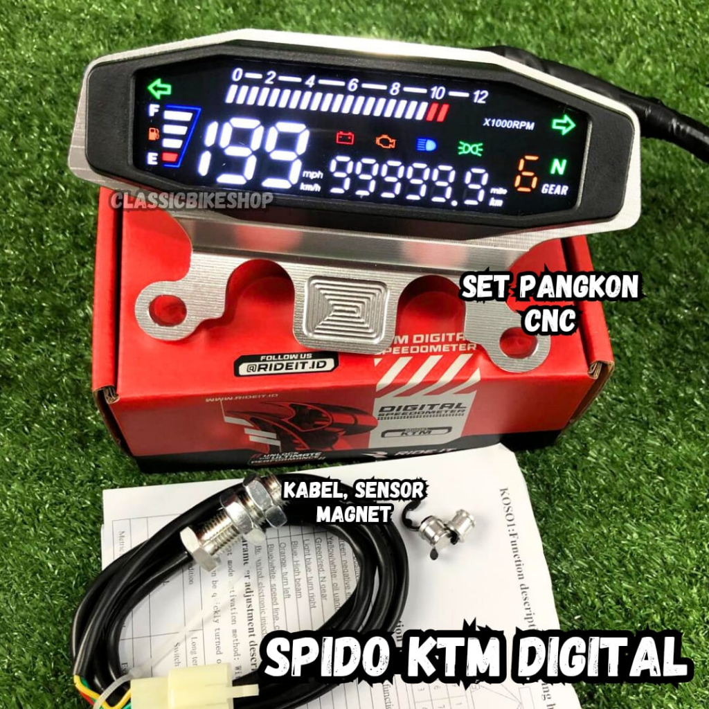 Jual SPEDO KTM SPEEDOMETER KTM DIGITAL MINI SPIDO KTM SPEDO MINI ...