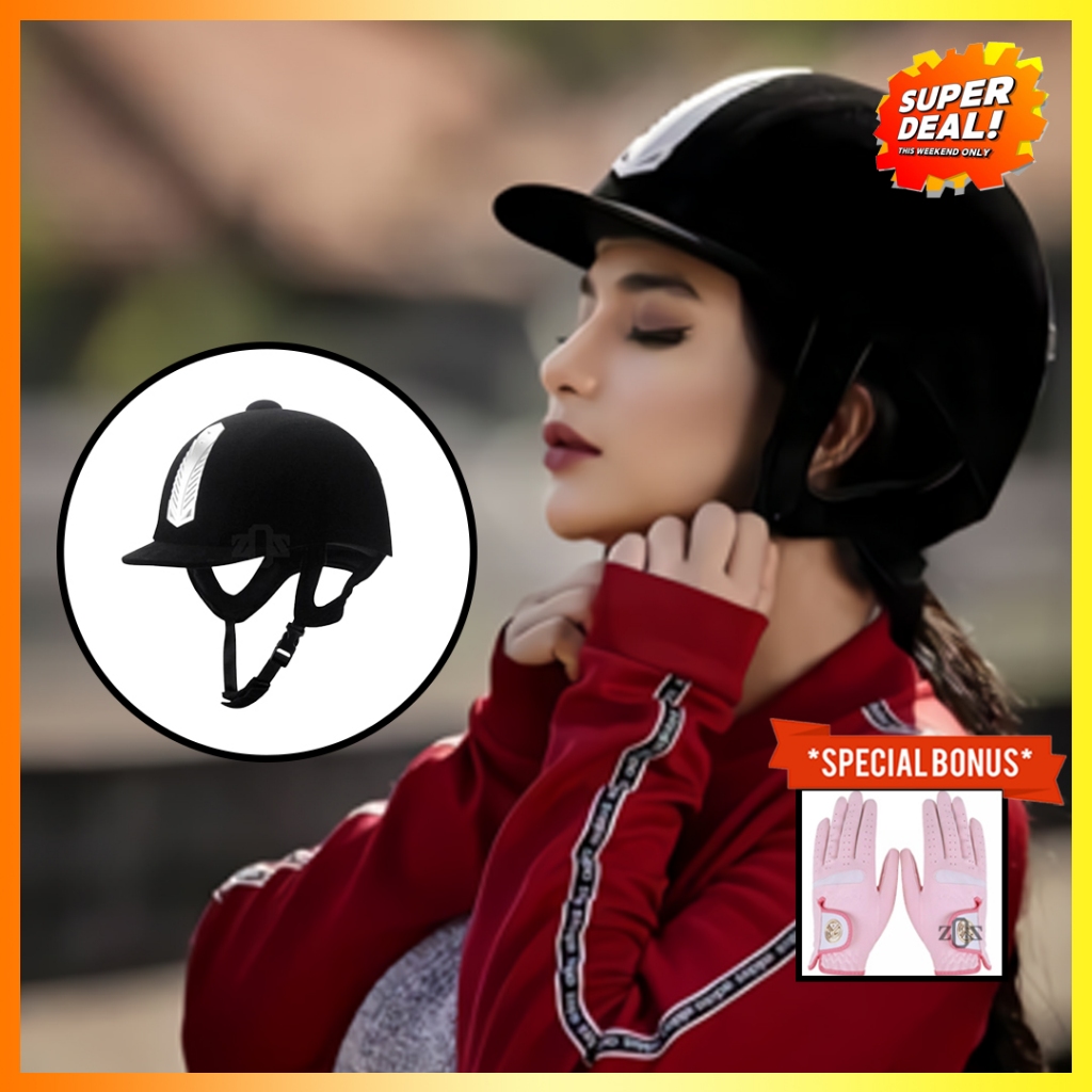 Jual Helm Helmet Pelindung Kepala Berkuda Horse Riding Equestrian ...