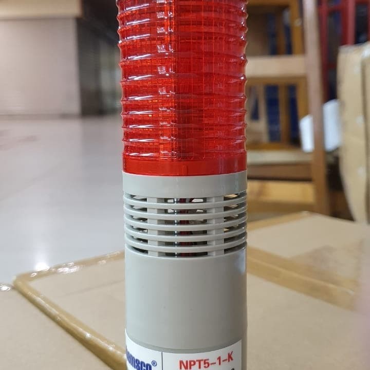 Jual Tower light LED flicker buzzer 1 lampu merah 24 vdc Tower light ...