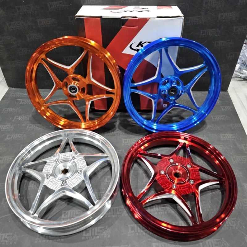 Jual Velg Bintang KTC Racing Ares CNC R14 Vario 110 Beat Scoopy ...