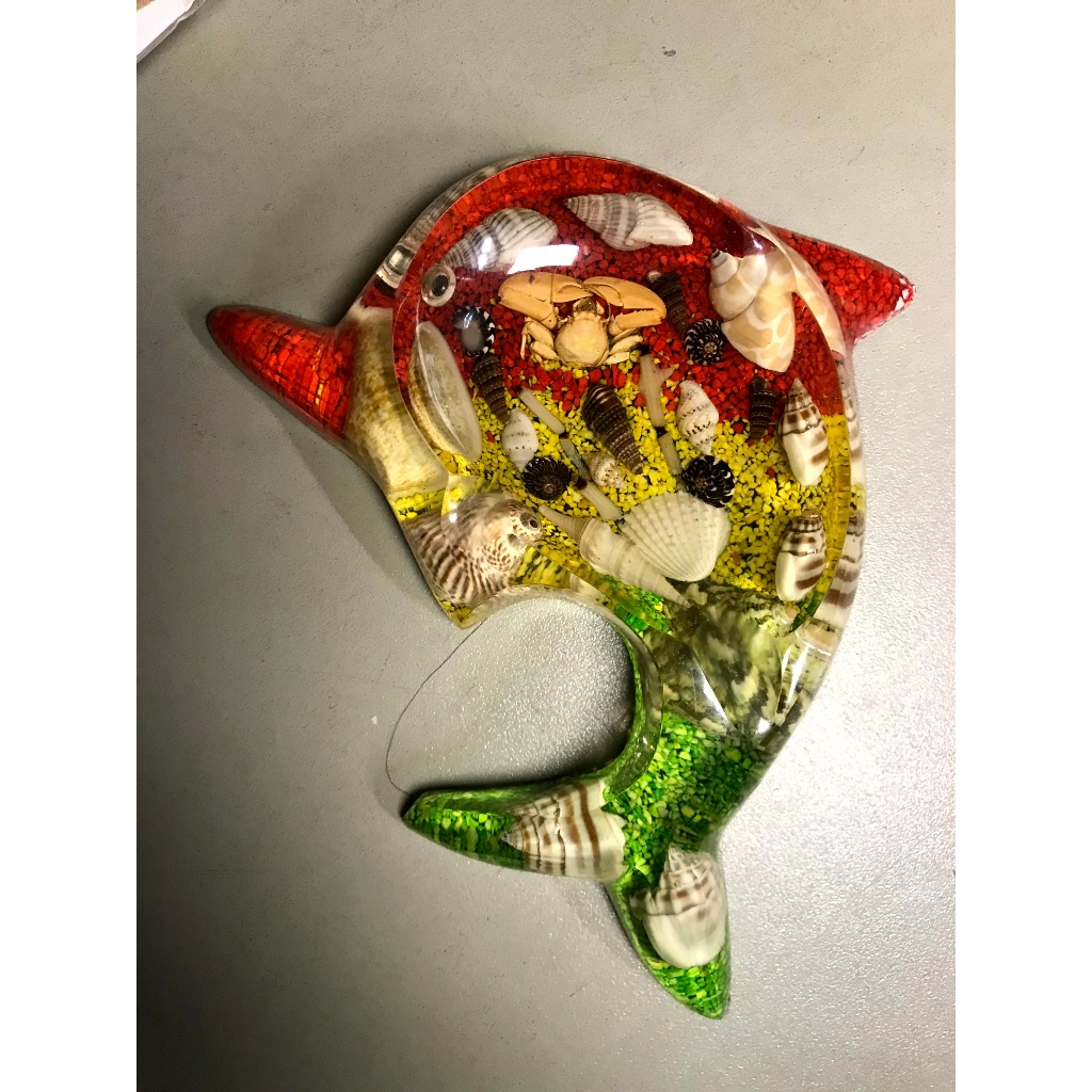 Jual [Real Pic] Asbak Rokok Acrylic Bentuk Lumba-lumba Handmade Bali ...