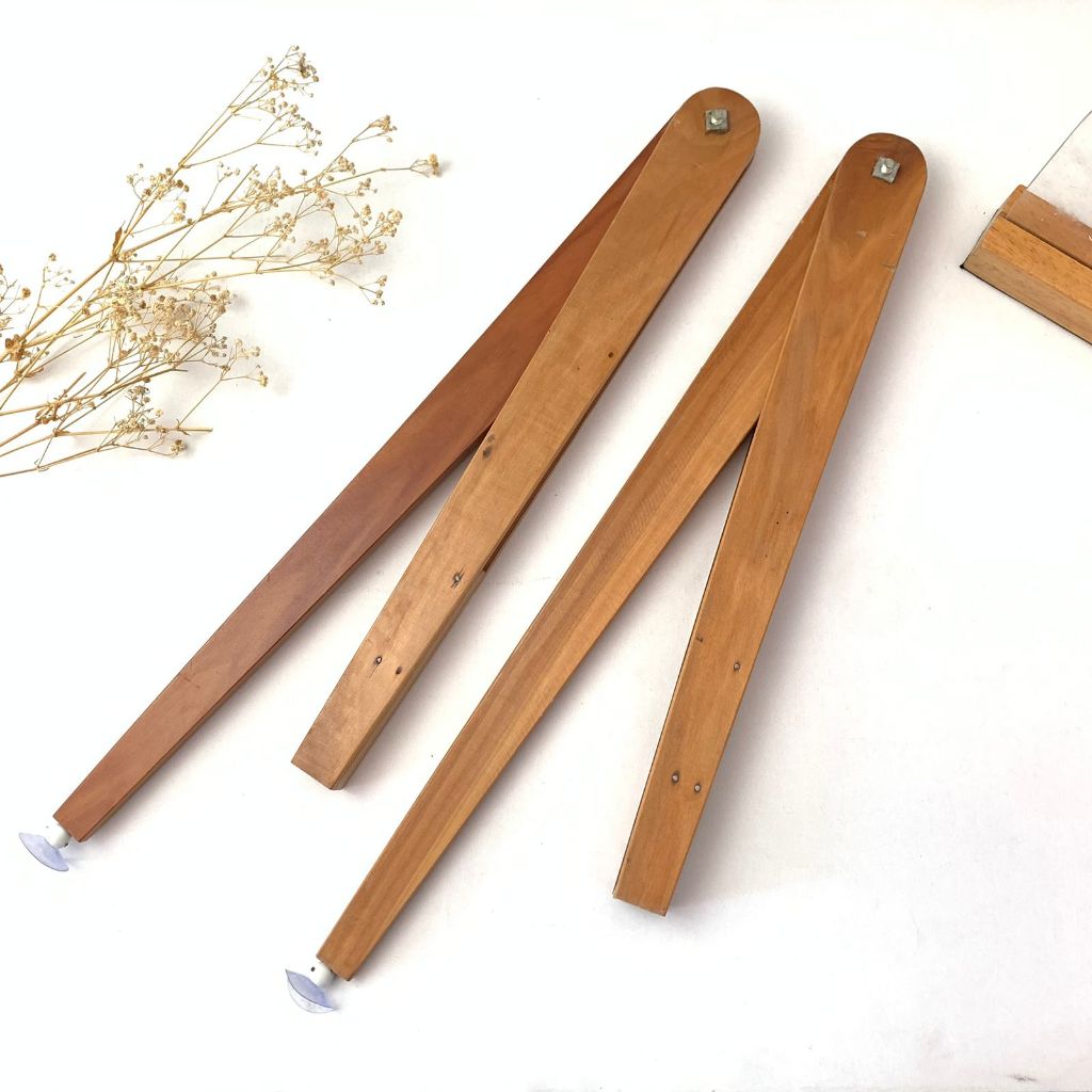 Jual Penggaris Kayu 1meter/Segitiga/Busur/Jangka Papan White Board ...