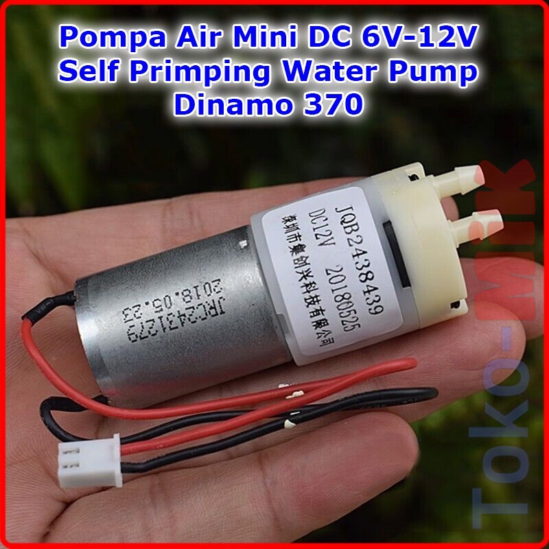 Jual Water Pump Pompa Air Dispenser Akuarium Coffee Maker 370 DC 12V 6V ...