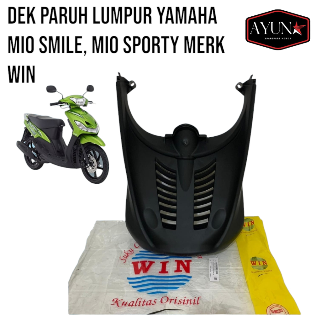Jual cover dek paruh mio smaile dek lumpur spoiler angin yamaha mio mio ...
