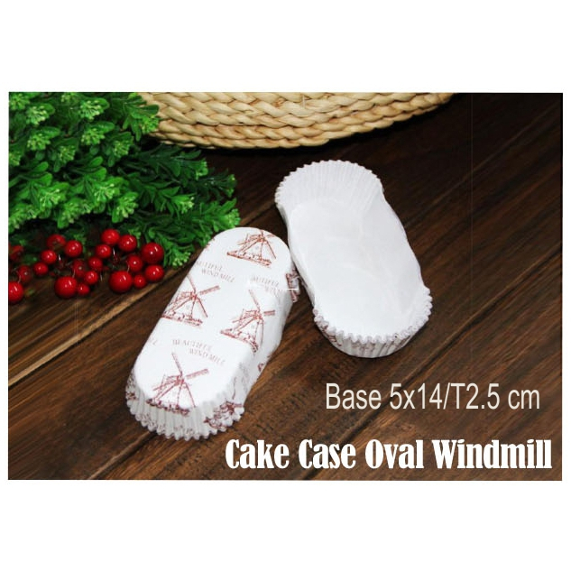 Jual Cases Roti Oval 15 cm Windmill 200 pcs | Shopee Indonesia