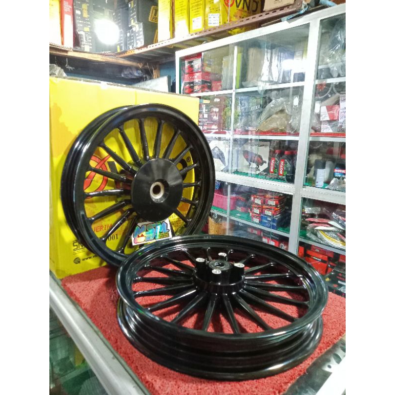 Jual Velg VND Bluerim Palang 18 Beat, Vario 110, Scoopy, Genio Ring 14 Pelak | Shopee Indonesia