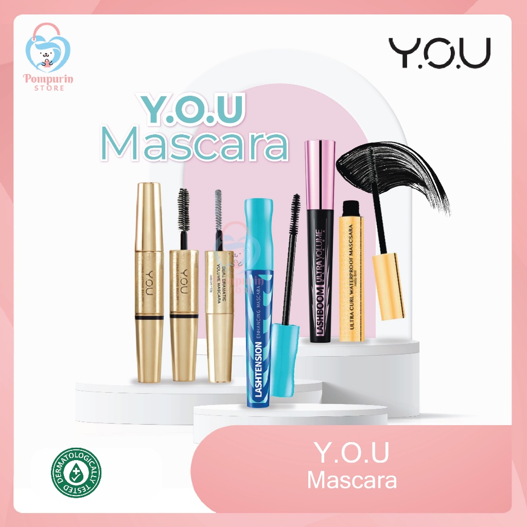 Jual YOU Mascara The Gold One Dual Dramatic Volume/ Ultra Curl ...