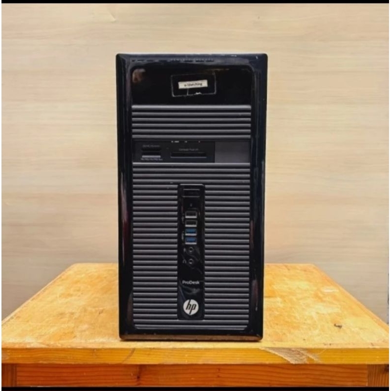 Jual Pc Hp 400 G1/400 G2/ Tower Core I3-4130 Ram 4gb Hdd 500gb MULUS ...