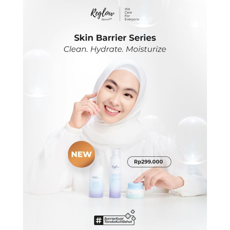 Jual paket Skincare Reglow Skin Barier Series | Reglow by dr.Shindy ...