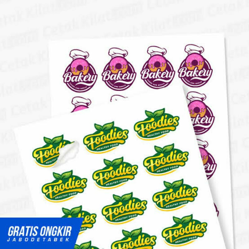 Jual CETAK STICKER VINYL A3+ | CUSTOM | Shopee Indonesia