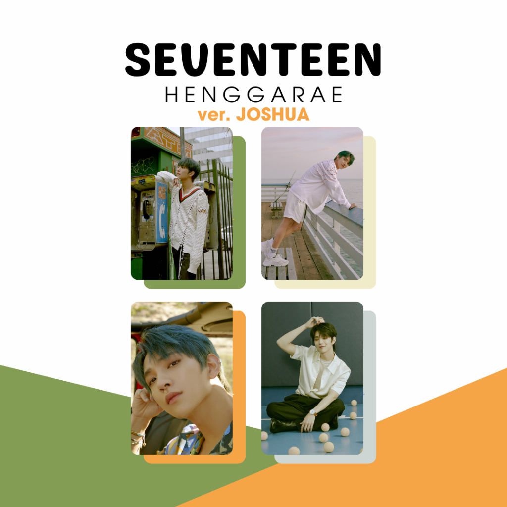 Jual SEVENTEEN [HENGGARAE] Ver SET - pc kpop unoff photocard 2 sisi svt SCOUPS JEONGHAN JOSHUA ...