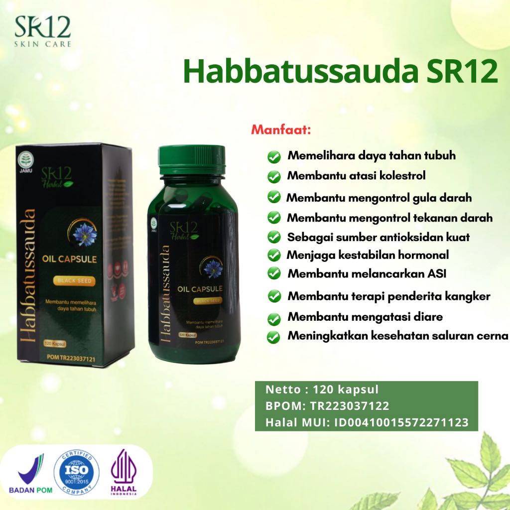 Jual Habbatussauda Habasyi SR12 Jintan Hitam Kualitas Premium Grade A ...