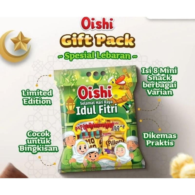 Jual oishi gift pack special edition ramadhan oishi Snack oishi gift ...