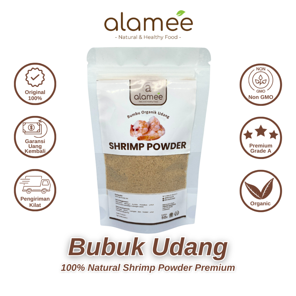 Jual Ebi Bubuk Udang Shrimp Powder Bumbu Dapur Organik Masak | Shopee ...