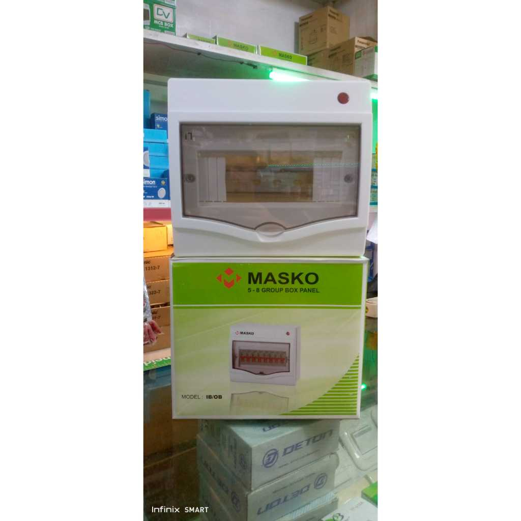 Jual Box MCB / Panel Box Masko IB OB 5-8 Grup / Group 9808 | Shopee Indonesia