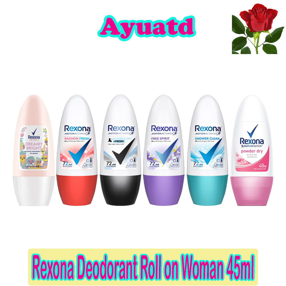 Jual Rexona Women Anti-Perspirant Deodorant Roll On 45Ml | Shopee Indonesia