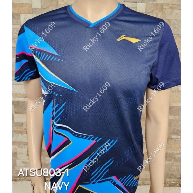 Jual BAJU BADMINTON LINING ATSU803 - TURBO DRI - AIR DRY TECHNOLOGY ...
