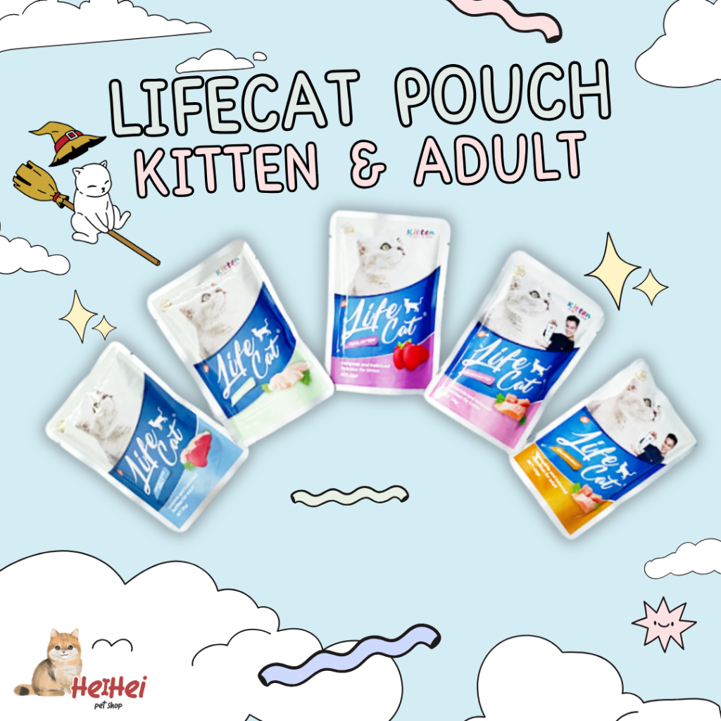 Jual Life Cat Pouch 85 gr - Terlaris Lifecat Adult & Kitten Sachet ...