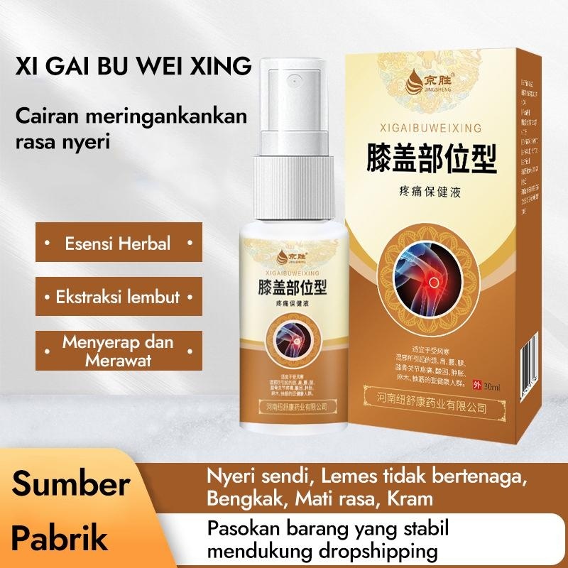Jual APGAR Xi Gai Bu Wei Xing Obat Semprot Lutut Gel Pereda Sakit Lutut ...