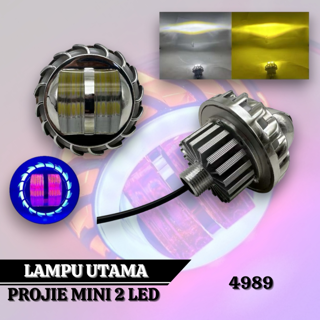 Jual Lampu LED Utama Projie Daymaker Xcase Mini Running Lampu Utama ...