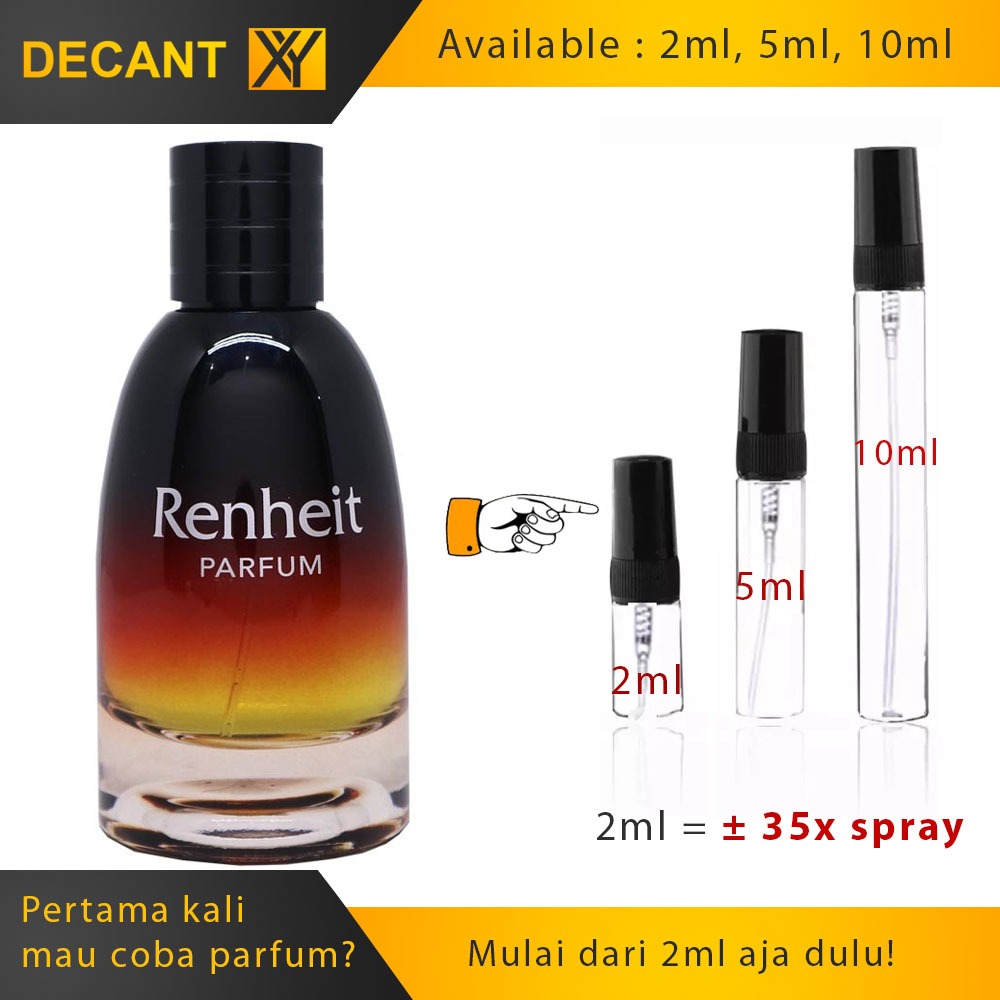 Jual Decant Fragrance World Renheit Parfum EDP 2ml 5ml 10ml | Shopee ...