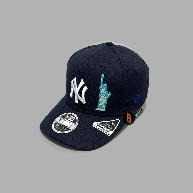 Jual TOPI NE ORIGINAL 950 STRETCH SNAP LIBERTY NEYYAN NAVY | Shopee ...