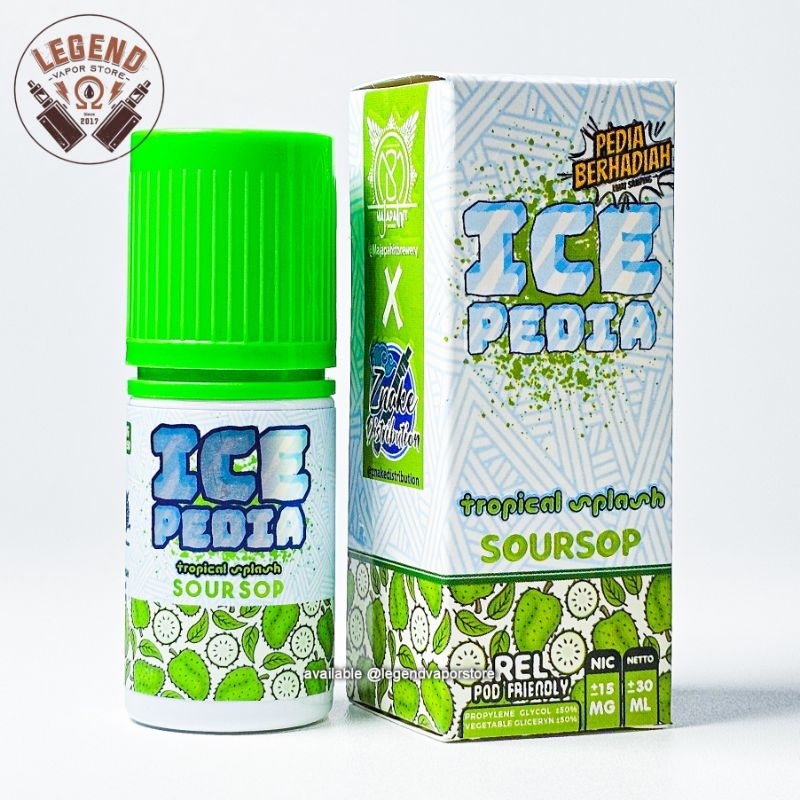 Jual SALT NIC - LIQUID ICE PEDIA 30ML 15MG AUTHENTIC | Shopee Indonesia