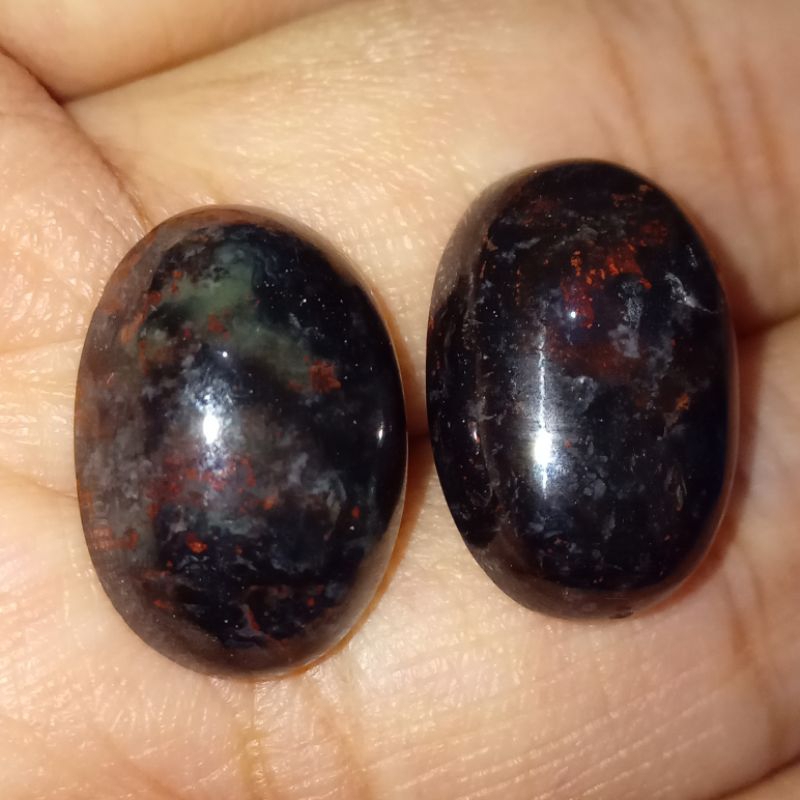 Jual Natural Batu Akik Badar Besi Corak Unik | Shopee Indonesia