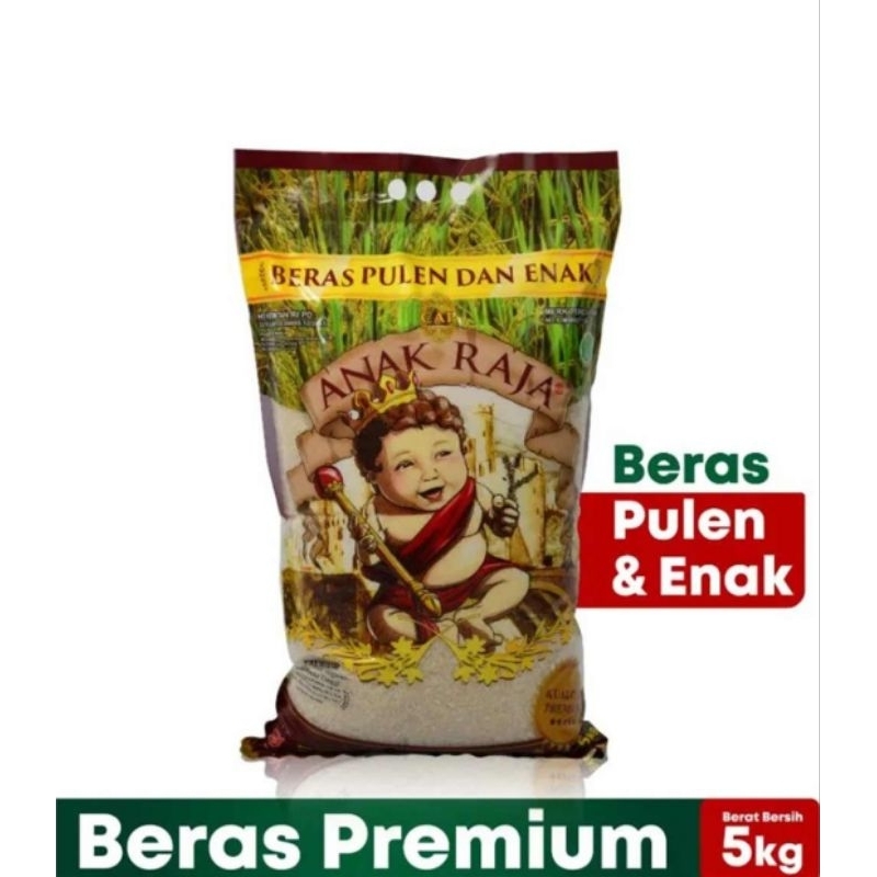 Jual Beras Cap Anak Raja Super Kepala 5kg | Shopee Indonesia