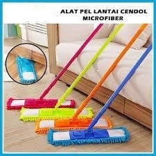 Jual Pel lantai microfiber cendol stainless alat pel sapu lantai ...