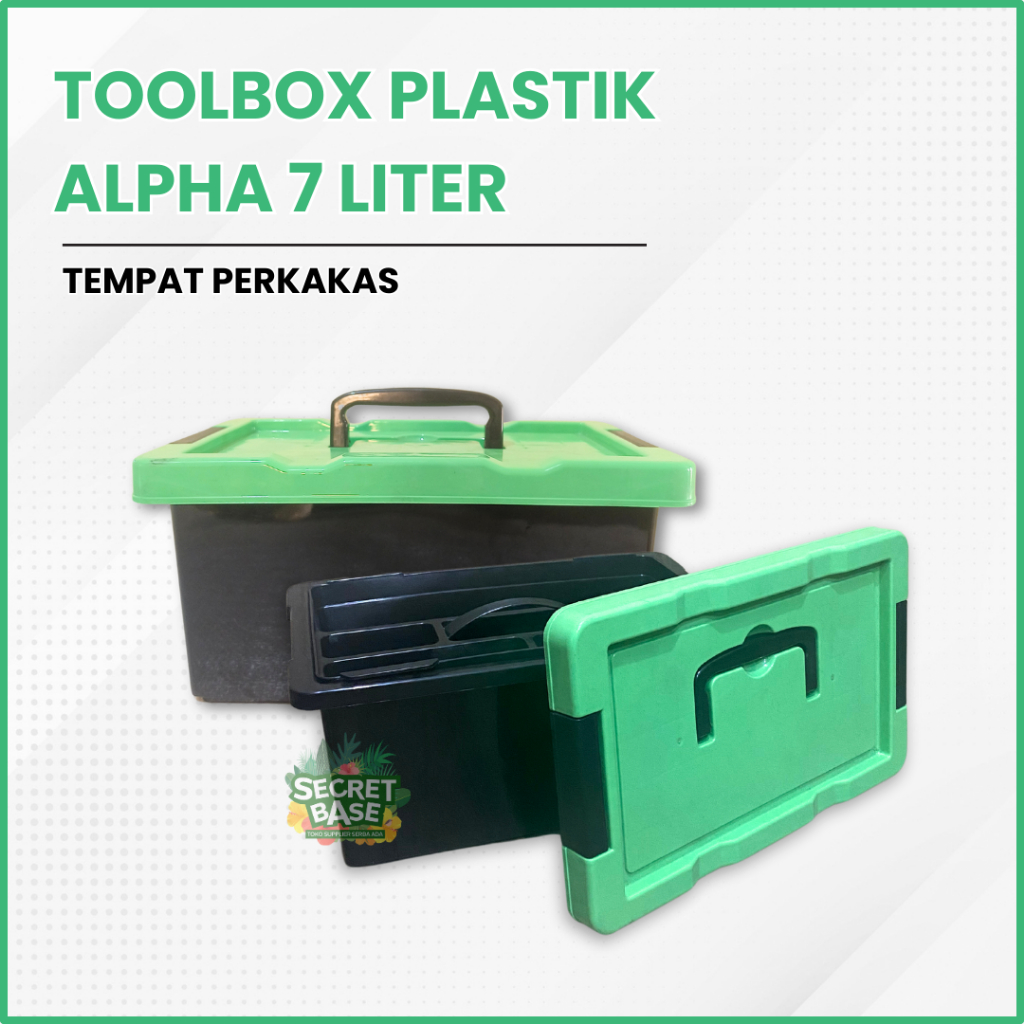 Jual TOOLBOX SEDANG - Pegangan / Kotak Sekat / Kotak Perkakas / Box ...