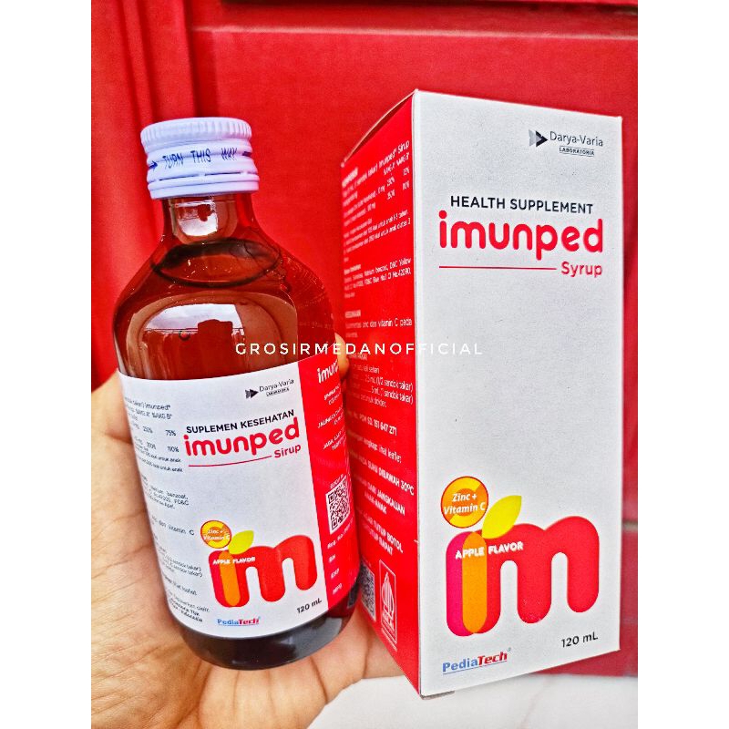 Jual IMUNPED SIRUP 120 ML - VITAMIN SUPLEMEN KESEHATAN | Shopee Indonesia