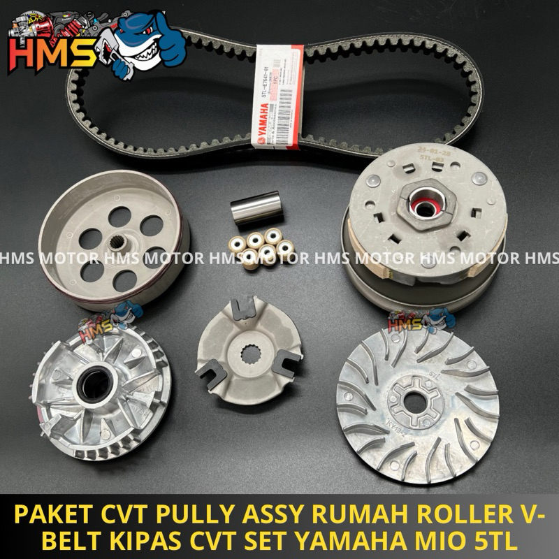 Jual PAKET CVT PULLY PULY ASSY RUMAH ROLLER ROLLER VANBELT FANBEL KIPAS ... Jual PAKET CVT PULLY PULY ASSY RUMAH ROLLER ROLLER VANBELT FANBEL KIPAS ...