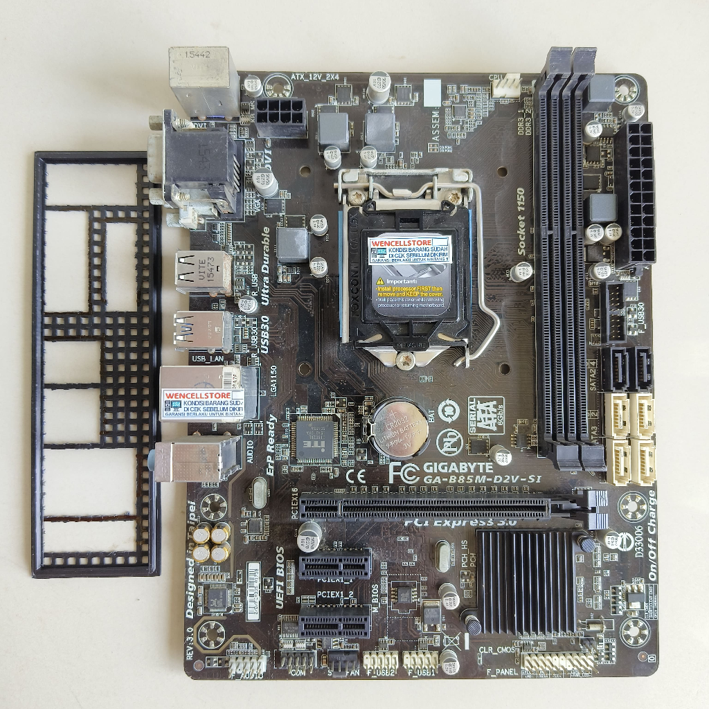 Jual MOTHERBOARD GIGABYTE B85 LGA 1150 DDR3 | Shopee Indonesia