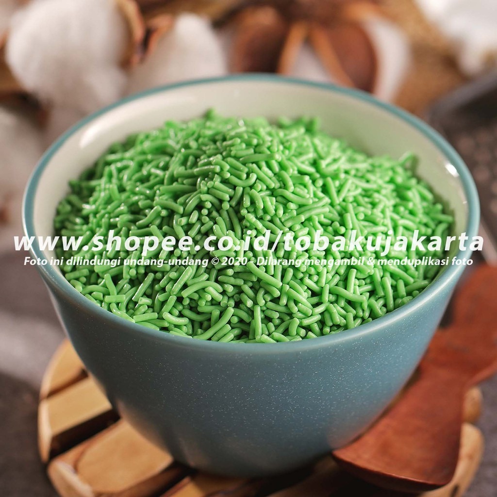 Jual Tulip Meises Chocorice Green 1kg Cokelat Topping Meses Ceres Mesis ...