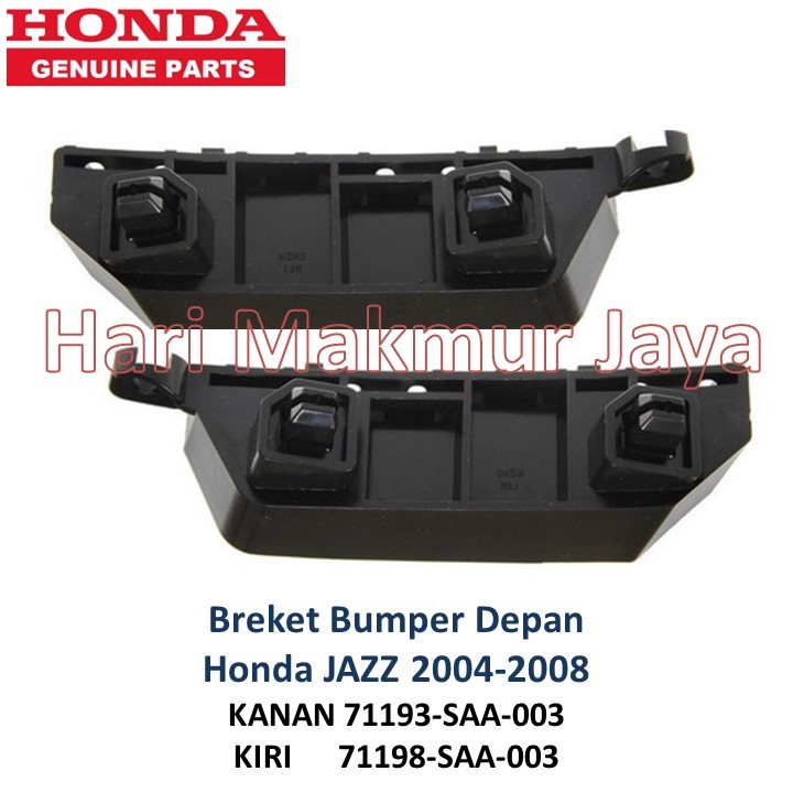 Jual Breket Bumper Depan Honda JAZZ 2004 2005 2006 2007 2008 Bracket ...