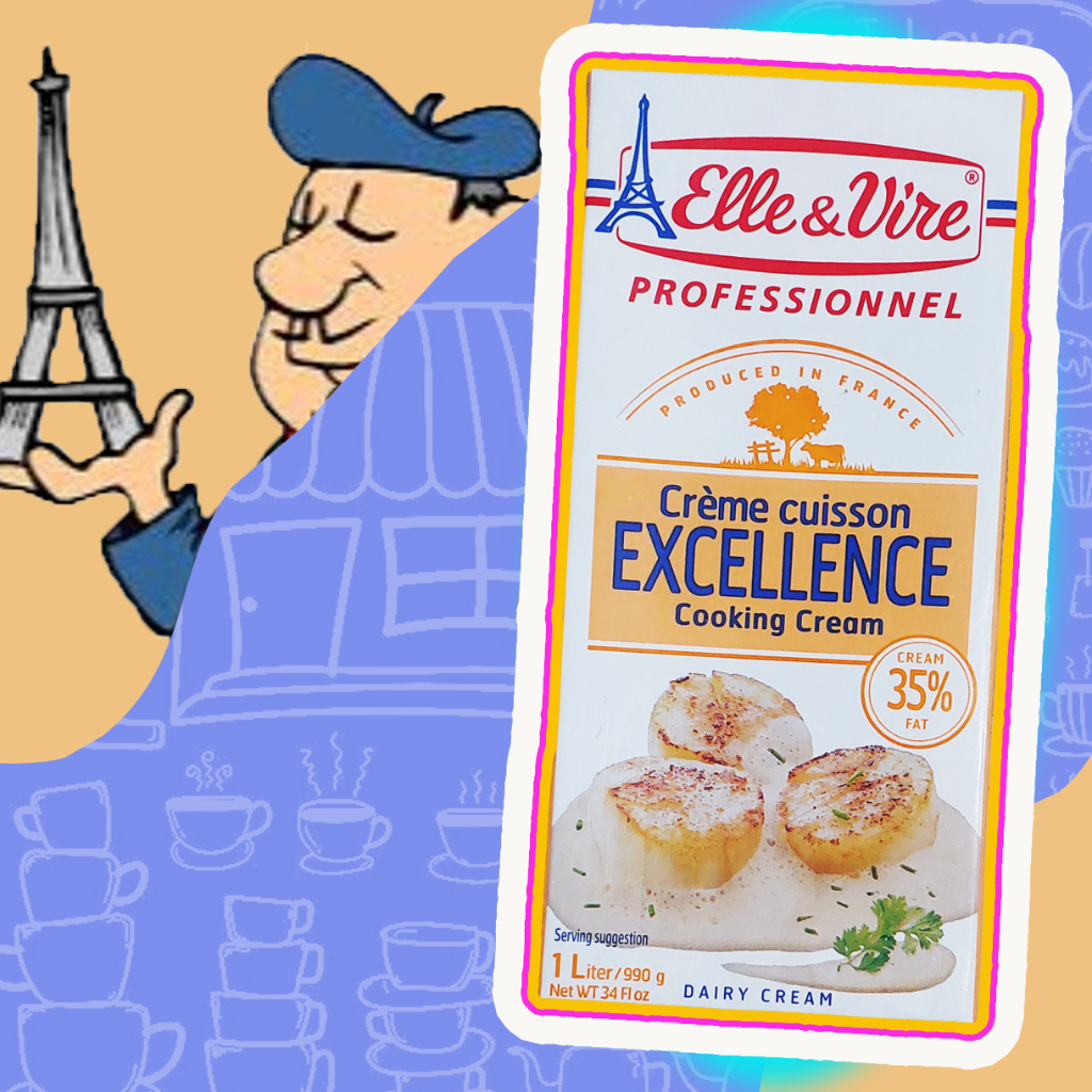 Jual elle vire cooking cream 1 liter france - cream masak pasta creme ...