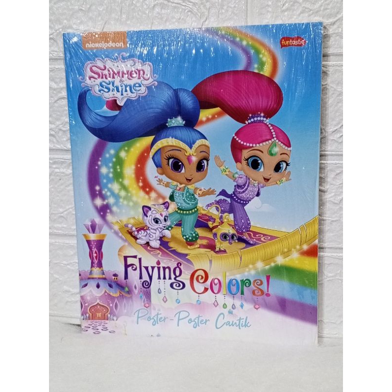 Jual SHIMER & SHINE FLIYING COLORS - POSTER POSTER CANTIK | Shopee ...