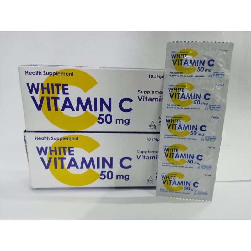 Jual Vitamin C 50 mg 100'tab/box-Afi Farms | Shopee Indonesia