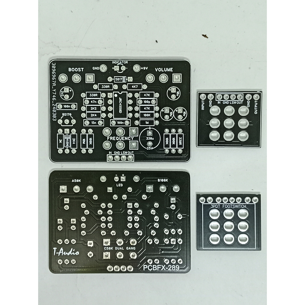 Jual T-Audio PCBFX-289 Based on EWS BMC BassMid Control Guitar Bass ...