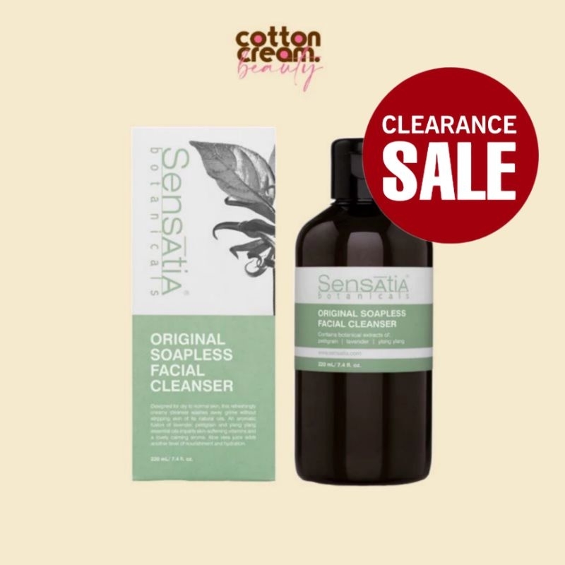 Jual Sensatia Botanicals Original Soapless Facial Cleanser 220 ml ...
