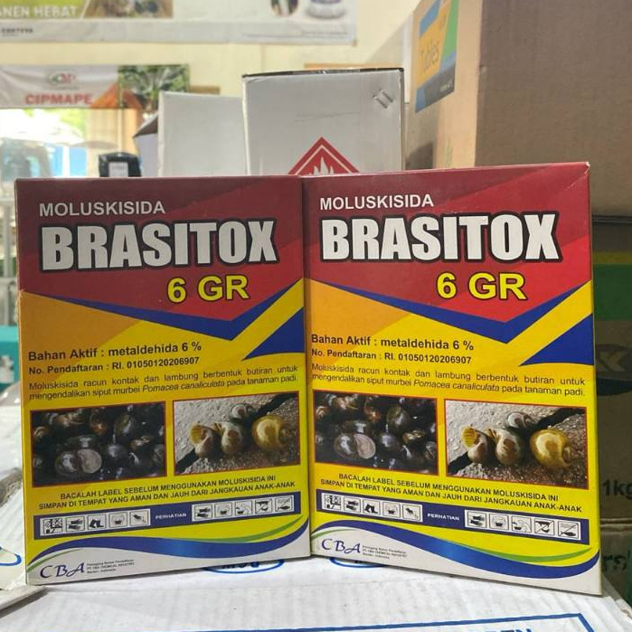Jual Moluskisida Brasitox 6 GR 250 gram Obat keong racun keong siput ... Jual Moluskisida Brasitox 6 GR 250 gram Obat keong racun keong siput ...