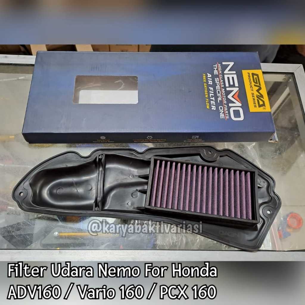 Jual FILTER UDARA NEMO FOR HONDA VARIO 160, PCX 160, ADV 160 | Shopee ...